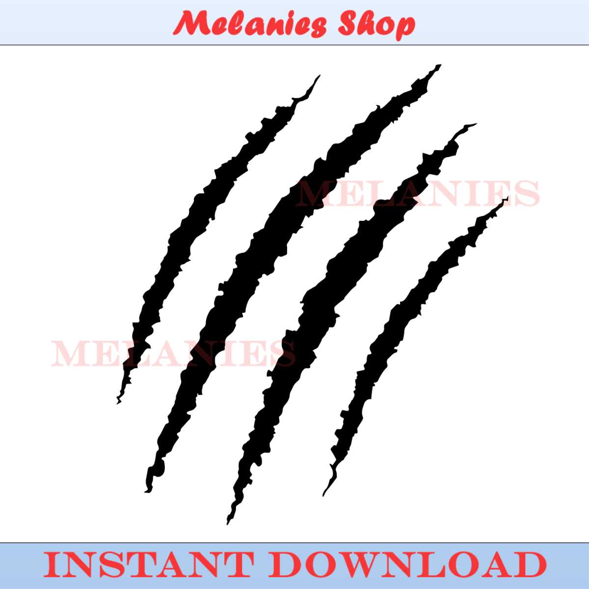 Claw Scratches SVG, Claw Mark svg, Tiger Scratch svg, Animal | Inspire ...
