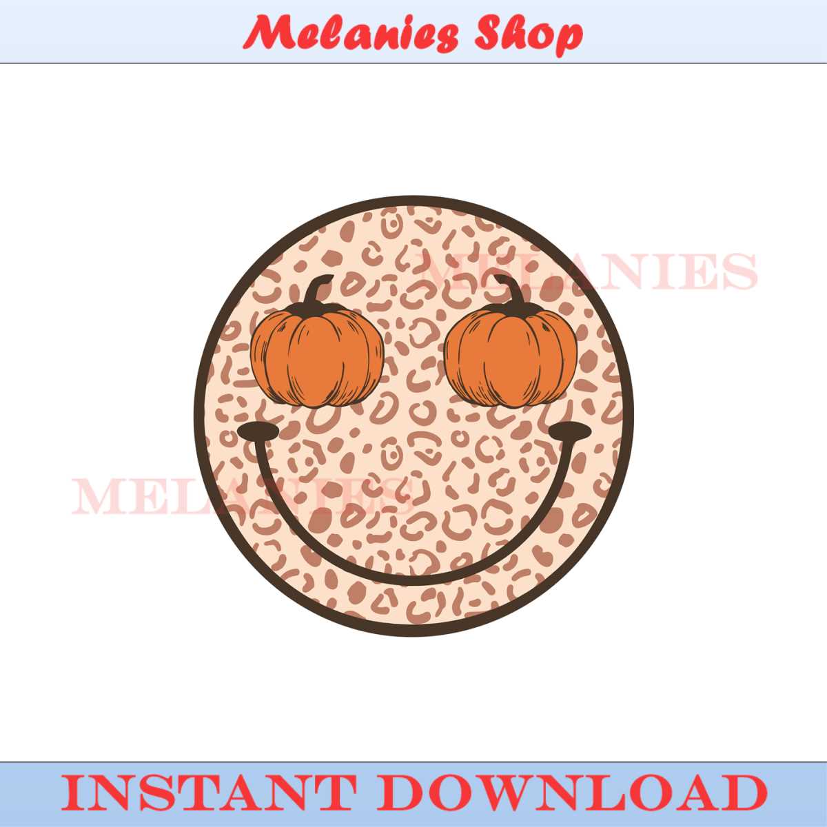 Free Fall Smiley Face SVG Pumpkin Season Design File | Inspire Uplift