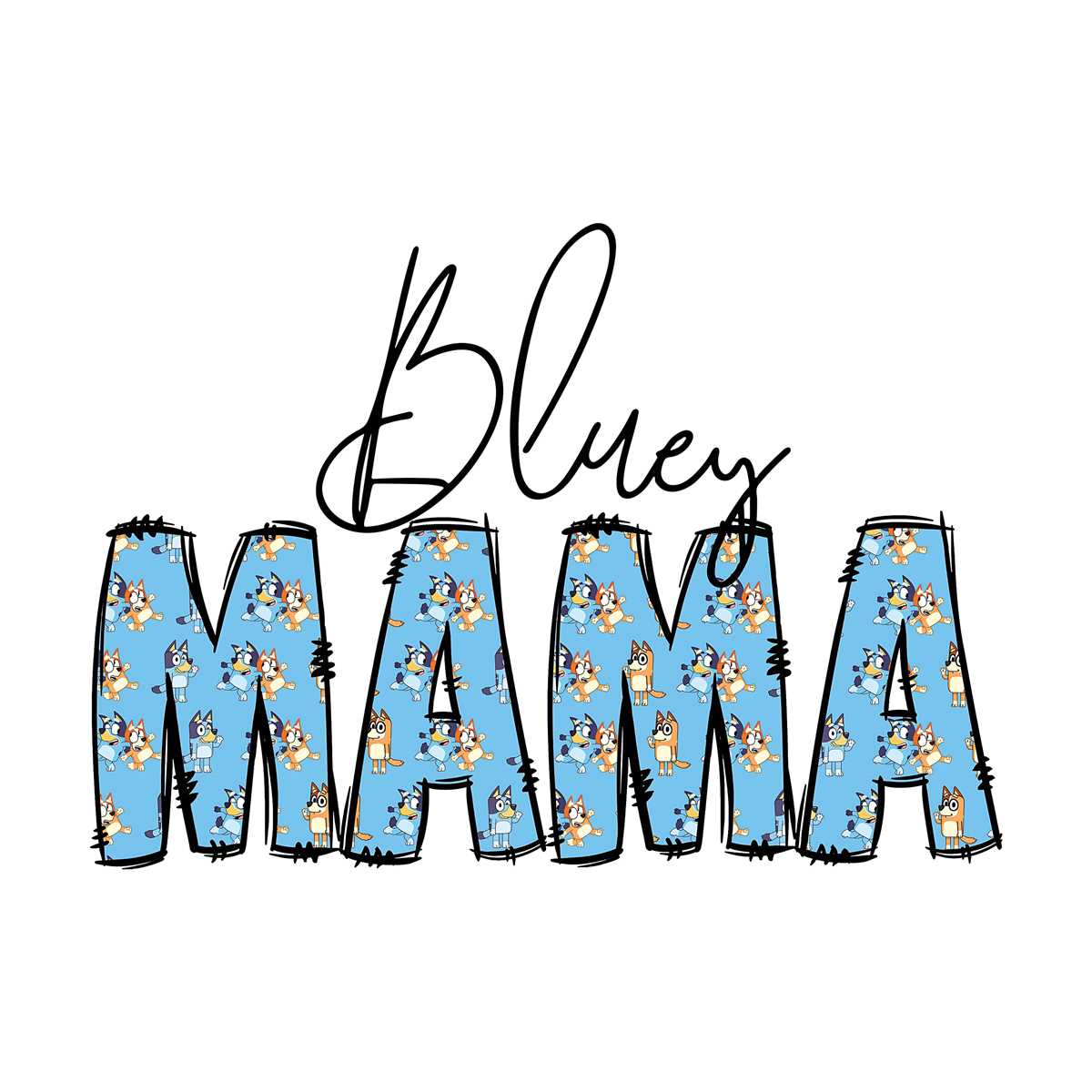 Blue Mama Png Bundle, Heeler Mama Png, Bluey Mom Png | Inspire Uplift