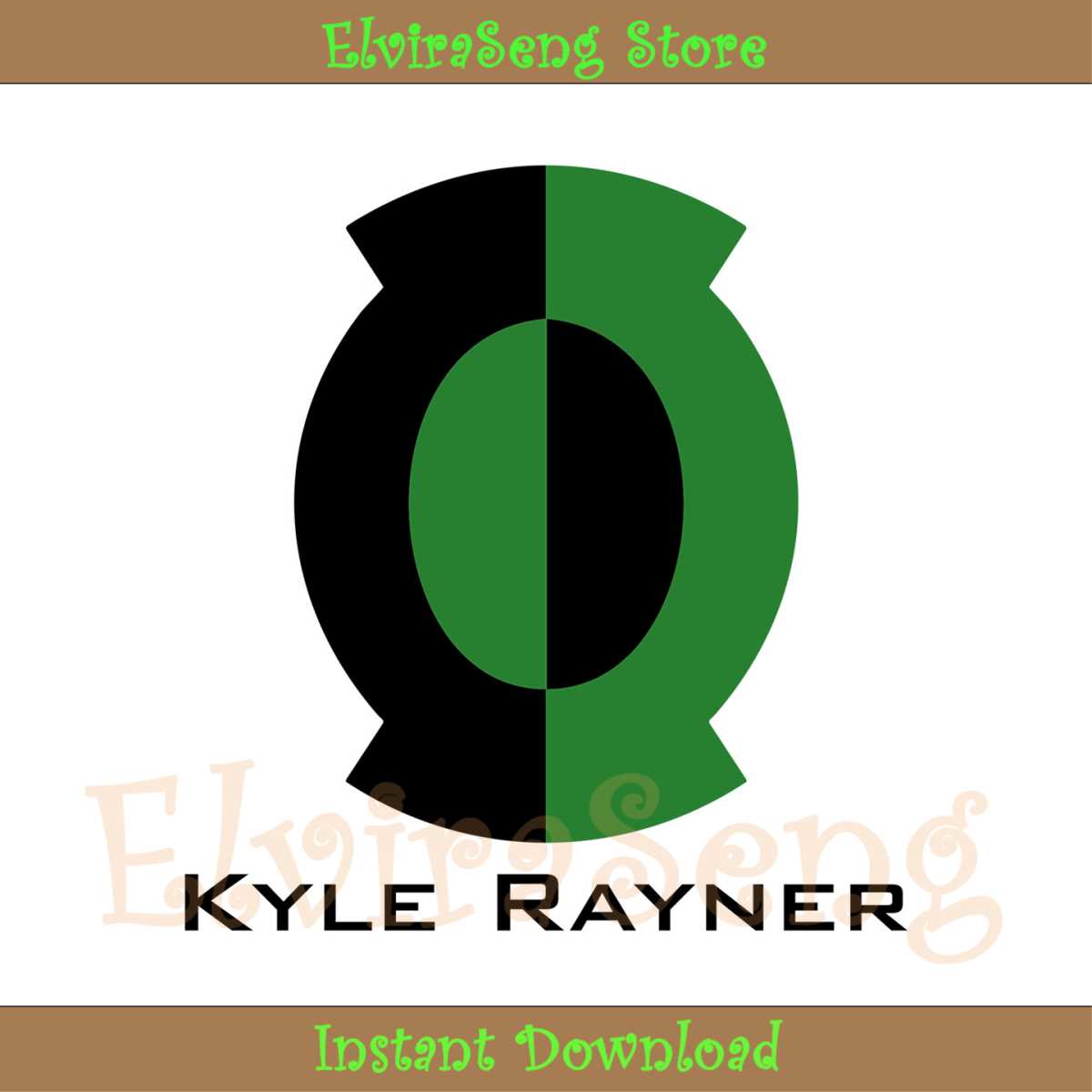 Avengers Superhero Kyle Rayner Logo SVG | Inspire Uplift