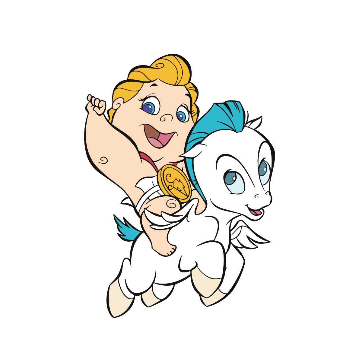 Baby Hercules svg, baby pegasus svg, hercules svg, pegasus s | Inspire ...