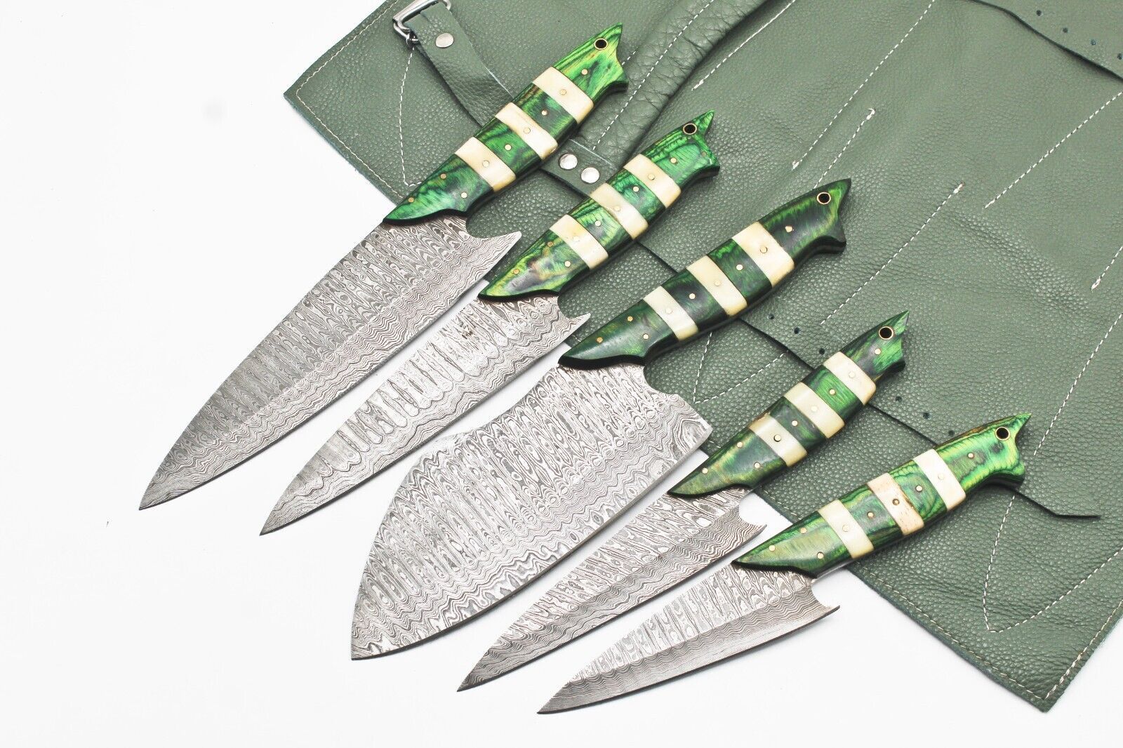 Handmade Hand Forged Damascus Steel BBQ Chef Kitchen Knife | Inspire Uplift
