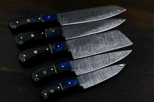 Handmade Damascus Kitchen Chef Knife | Twisted Pattern Forge | Inspire ...