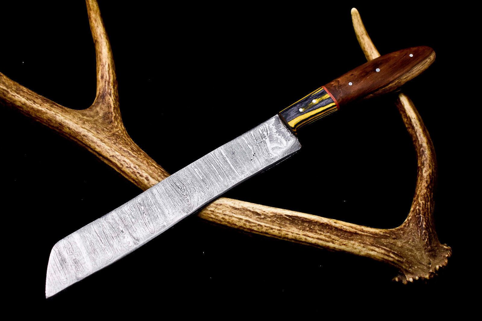 Premium Damascus Steel Chef Knife | 12 Inch Handmade | Inspire Uplift