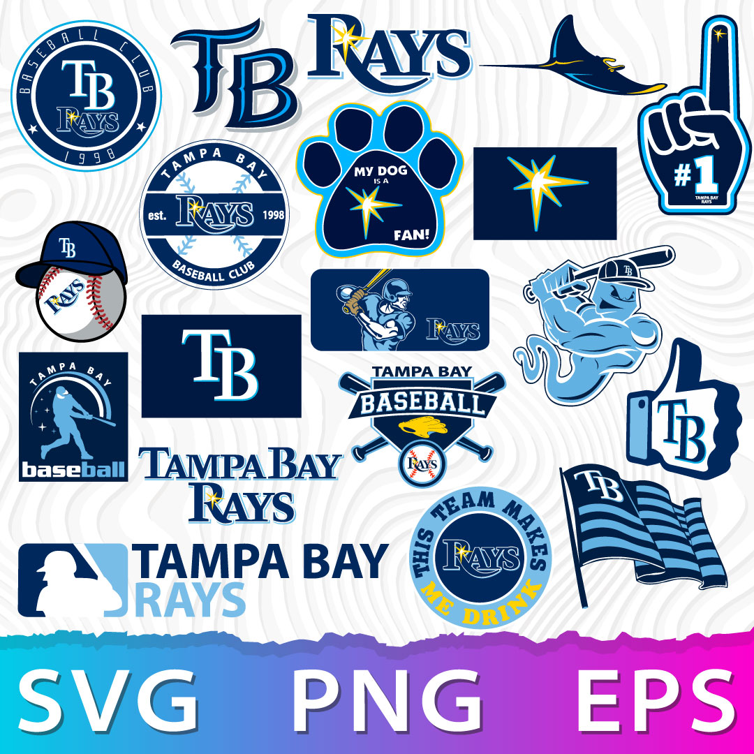 Tampa Bay Rays Logo SVG, Rays Logo PNG, Tampa Bay Rays Symbo | Inspire ...