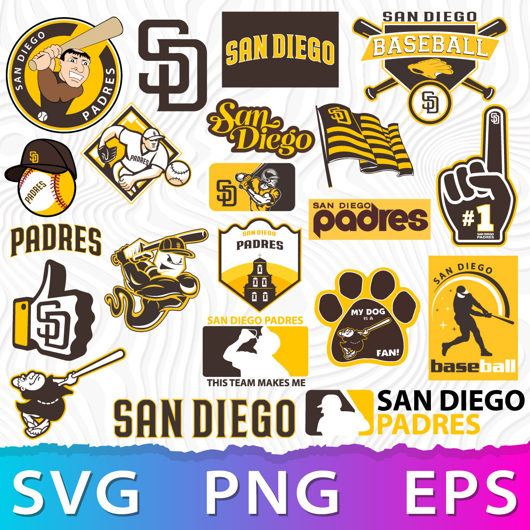 San Diego Padres Svg | Inspire Uplift