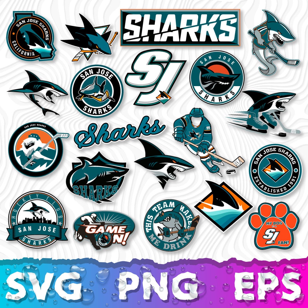 Sharks Logo Svg | Inspire Uplift