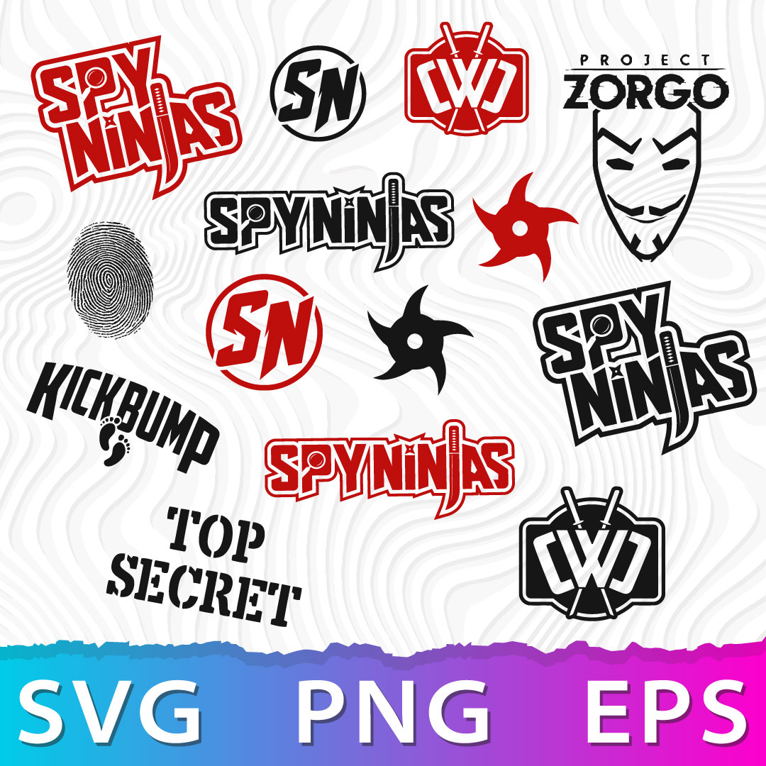Spy Ninjas Logo SVG, Spy Ninja PNG, Ninja PNG Transparent, S - Inspire ...