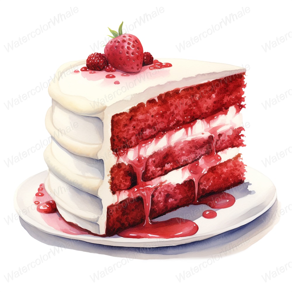 Layer Red Velvet Cake Clipart Png Transparent Background - Inspire Uplift