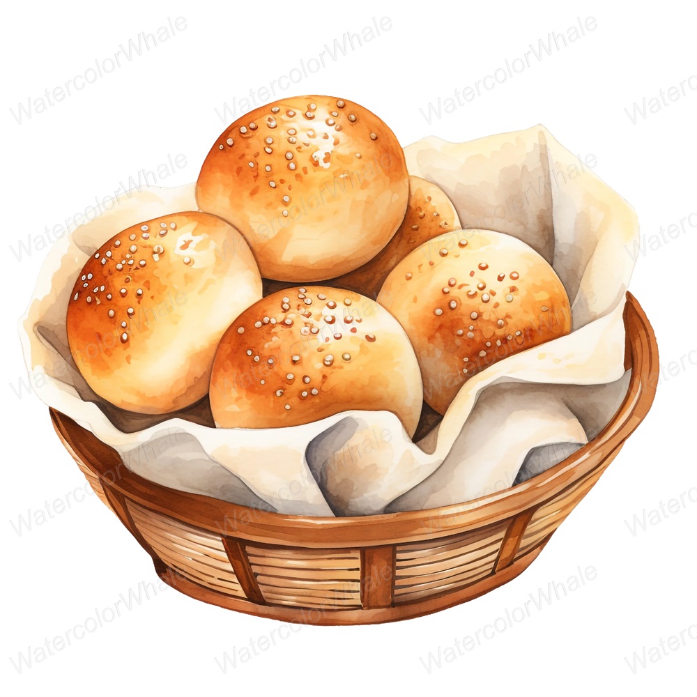 Bun Clipart - Dinner Roll Clipart Png Transparent Background - Inspire ...