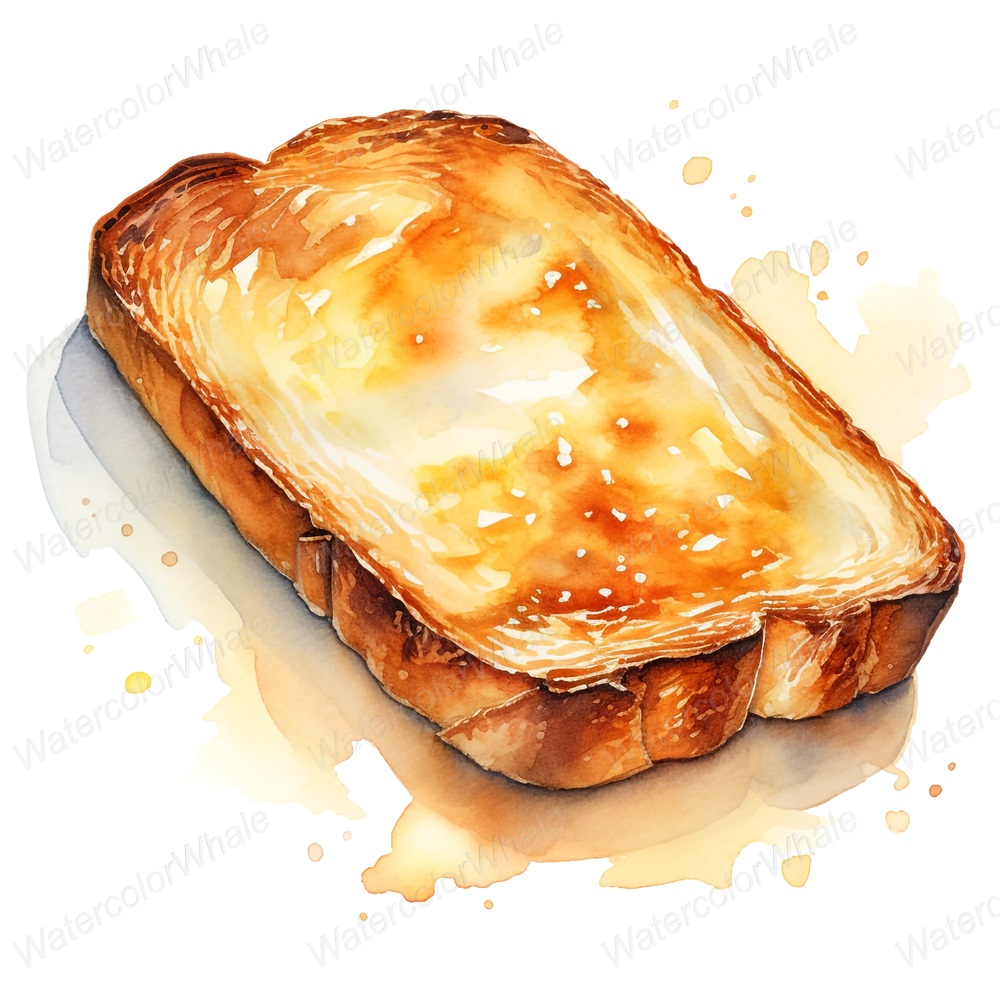 Toast Clipart Transparent Background Toasted Bread Slice Png - Inspire ...