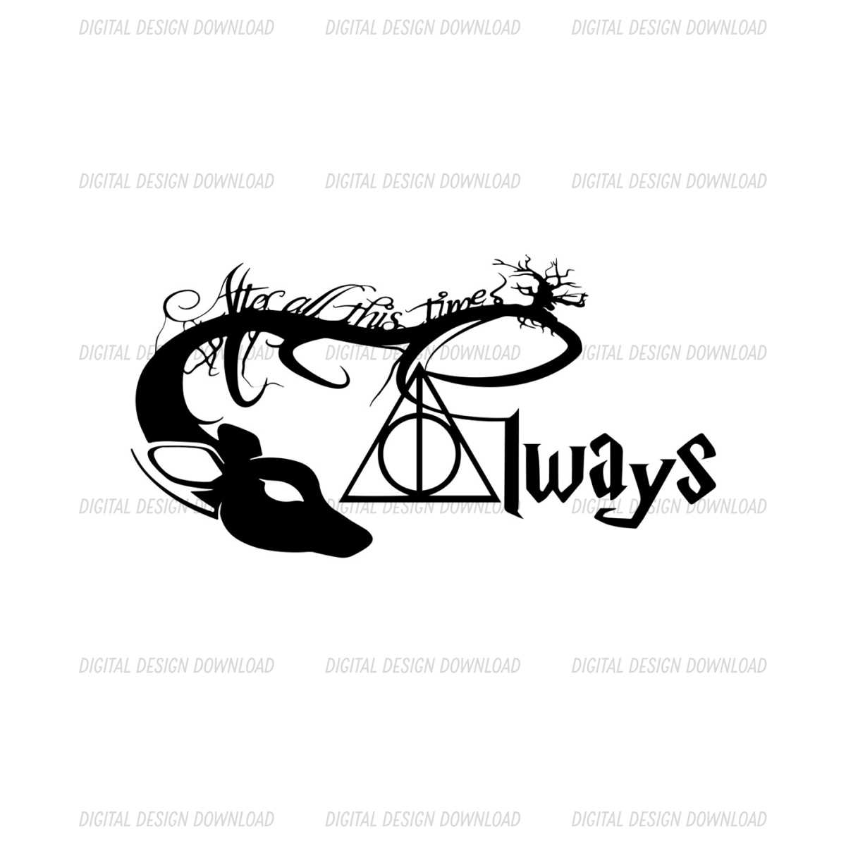 After All This Time Always Deathly Hallows Sign Harry Potter | Inspire ...