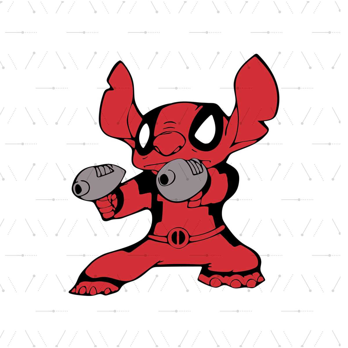 Deadpool Stitch SVG, Disney Lilo Stitch SVG, Cute Deadpool S | Inspire ...