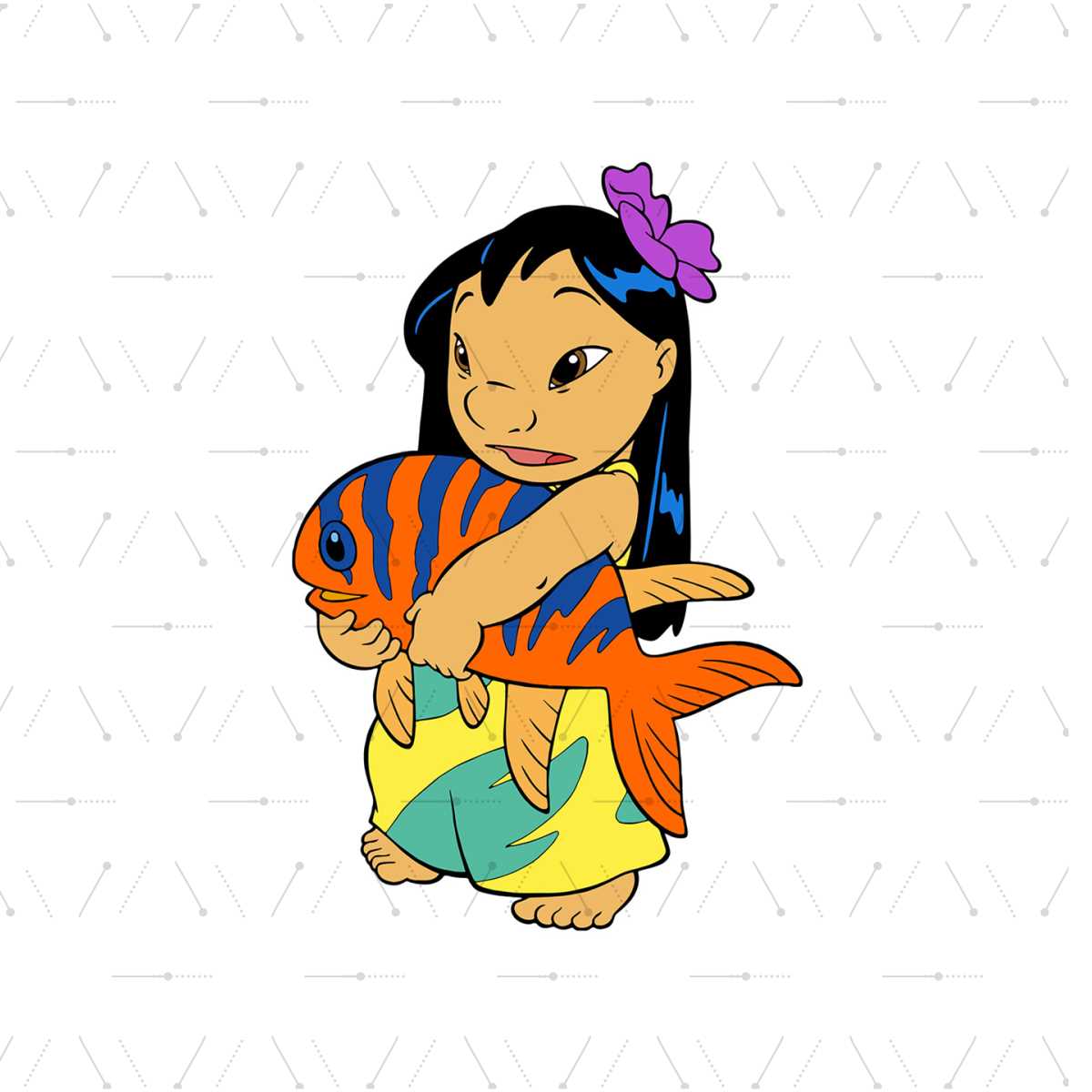 Lilo and Pudge The Fish SVG, Lilo & Stitch SVG, Summer Vacat | Inspire ...