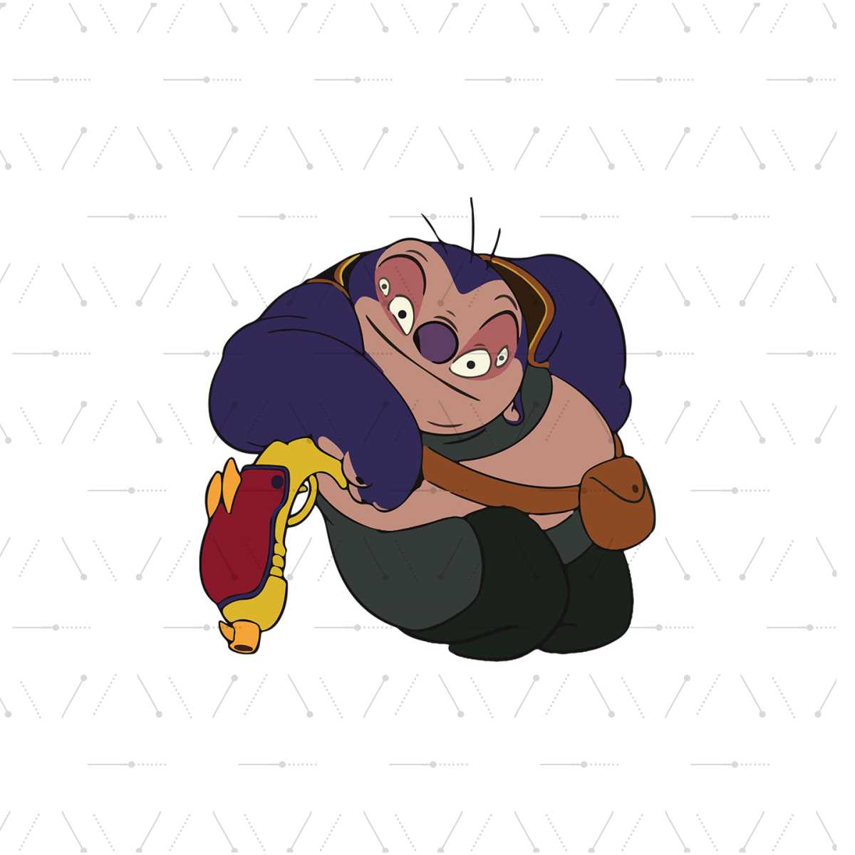 Dr. Jumba Jookiba Disney Lilo Stitch Evil Genius SVG | Inspire Uplift