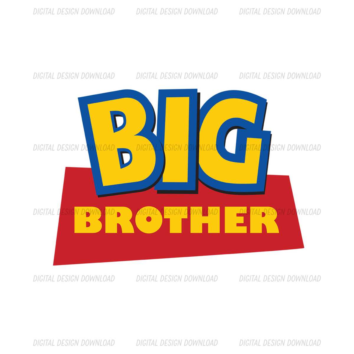 Disney Cartoon Toy Story Big Brother Logo Vector SVG | Inspire Uplift