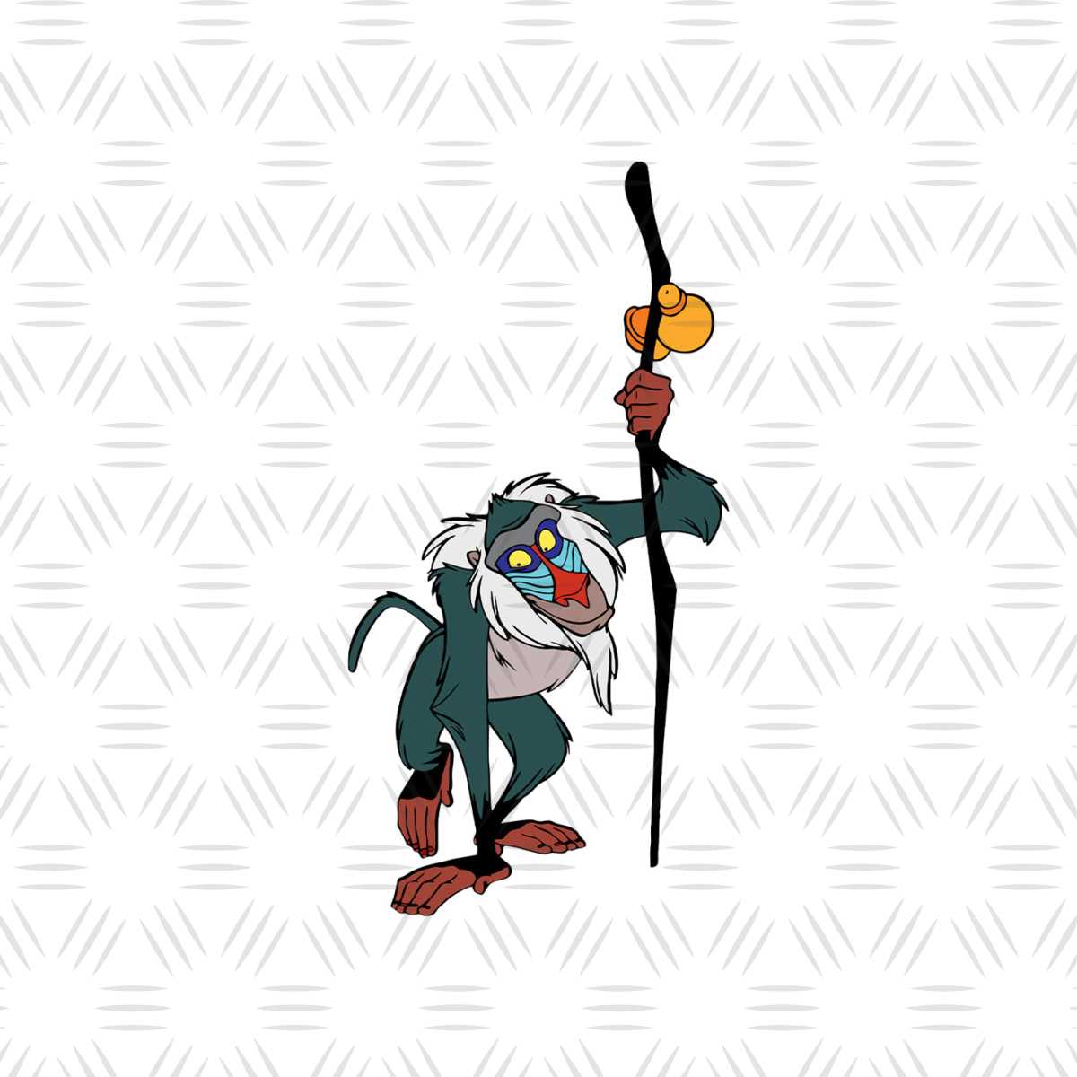 Rafiki Character The Lion King Disney Movies Svg | Inspire Uplift