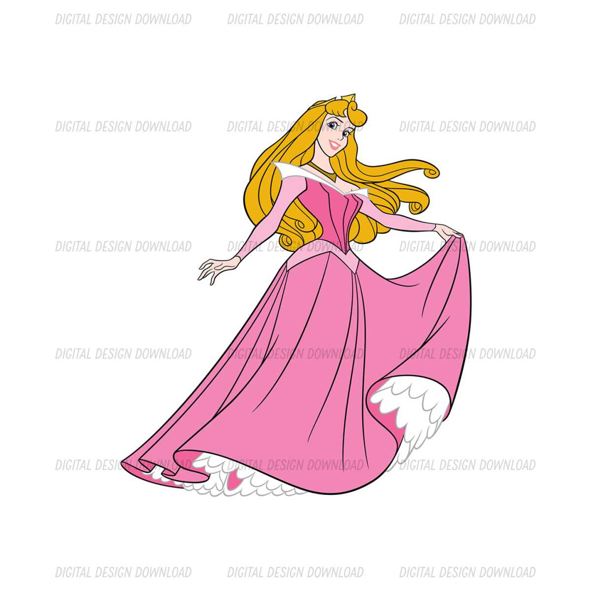 Sleeping Beauty Princess Aurora SVG, Aurora Vector, Disney P | Inspire ...