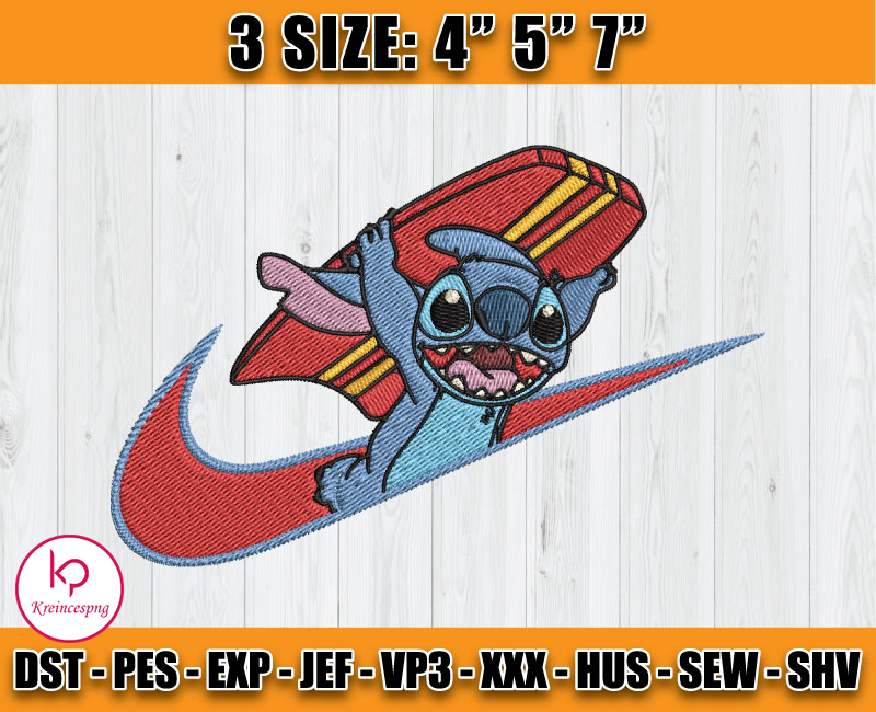 Nike Stitch Embroidery, Stitch Embroidery, Nike Lilo and Sti | Inspire ...