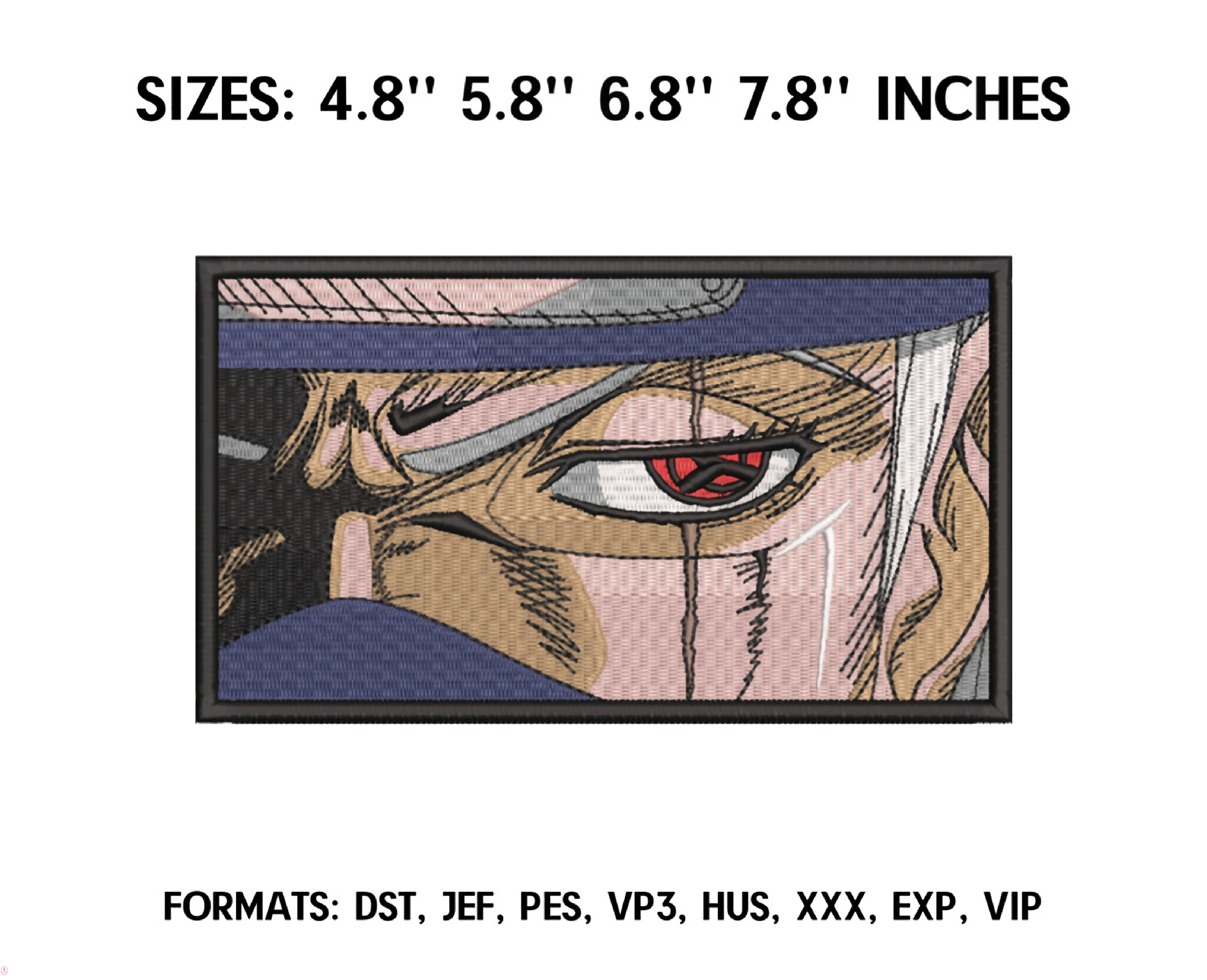 Naruto Anime Embroidery Design, Anime Embroidery Designs 09 | Inspire ...