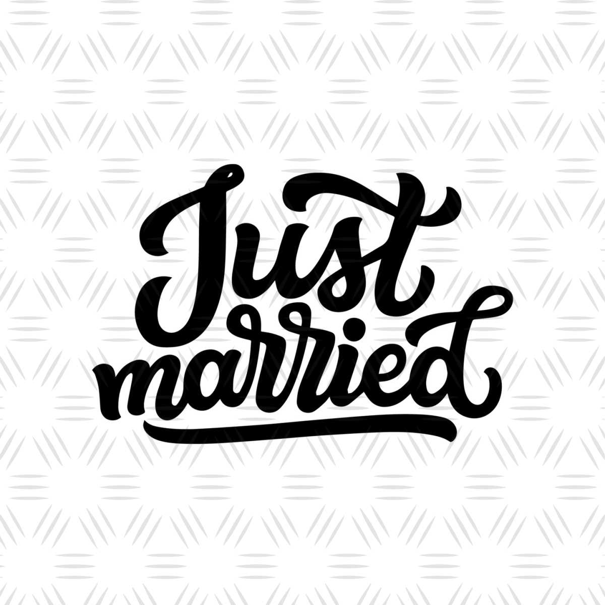 Just Married Disney Mouse Wedding SVG Digital File | Inspire Uplift