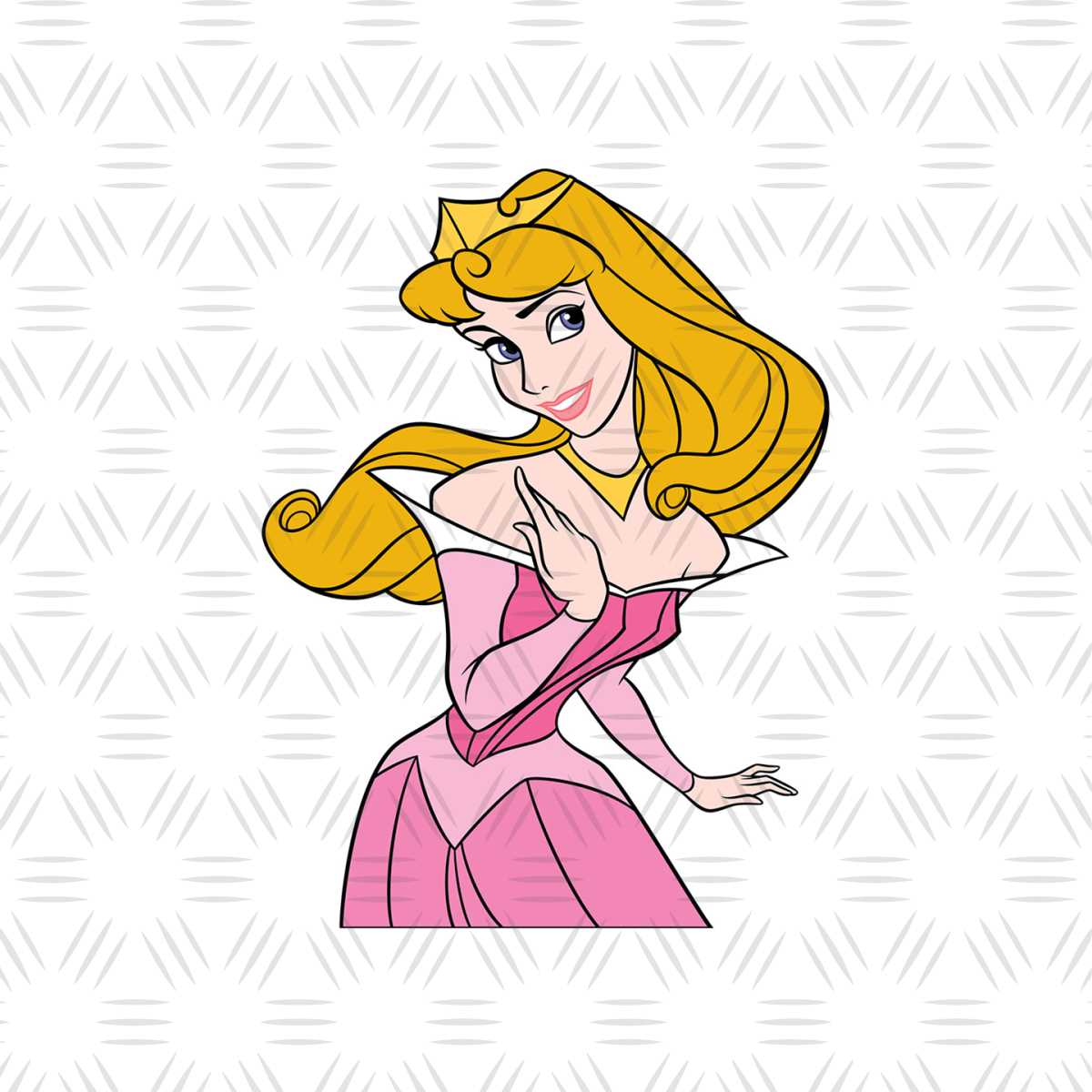 Sleeping Aurora Disney Beauty Princess SVG | Inspire Uplift