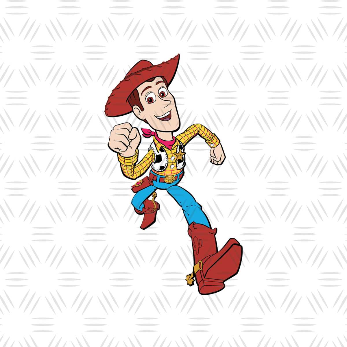 Woody Disney Toy Story Cartoon Cowboy SVG | Inspire Uplift