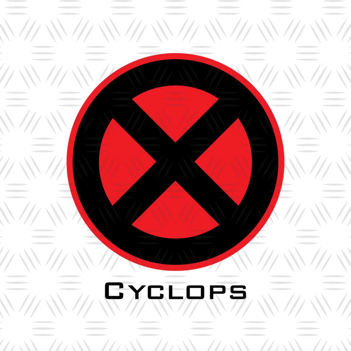 Avengers Superhero Cyclops Logo SVG | Inspire Uplift
