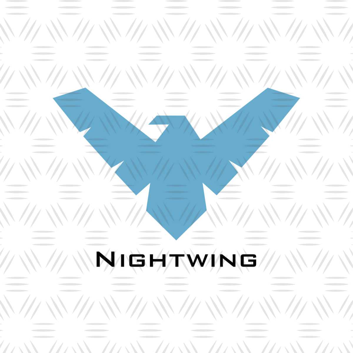 Avengers Superheroes Nightwing Logo SVG | Inspire Uplift