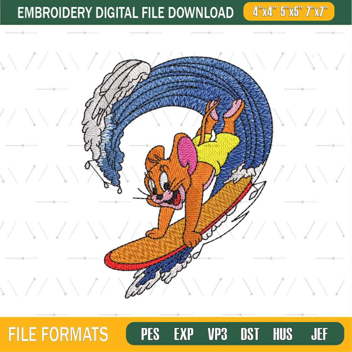Surf Embroidery | Inspire Uplift