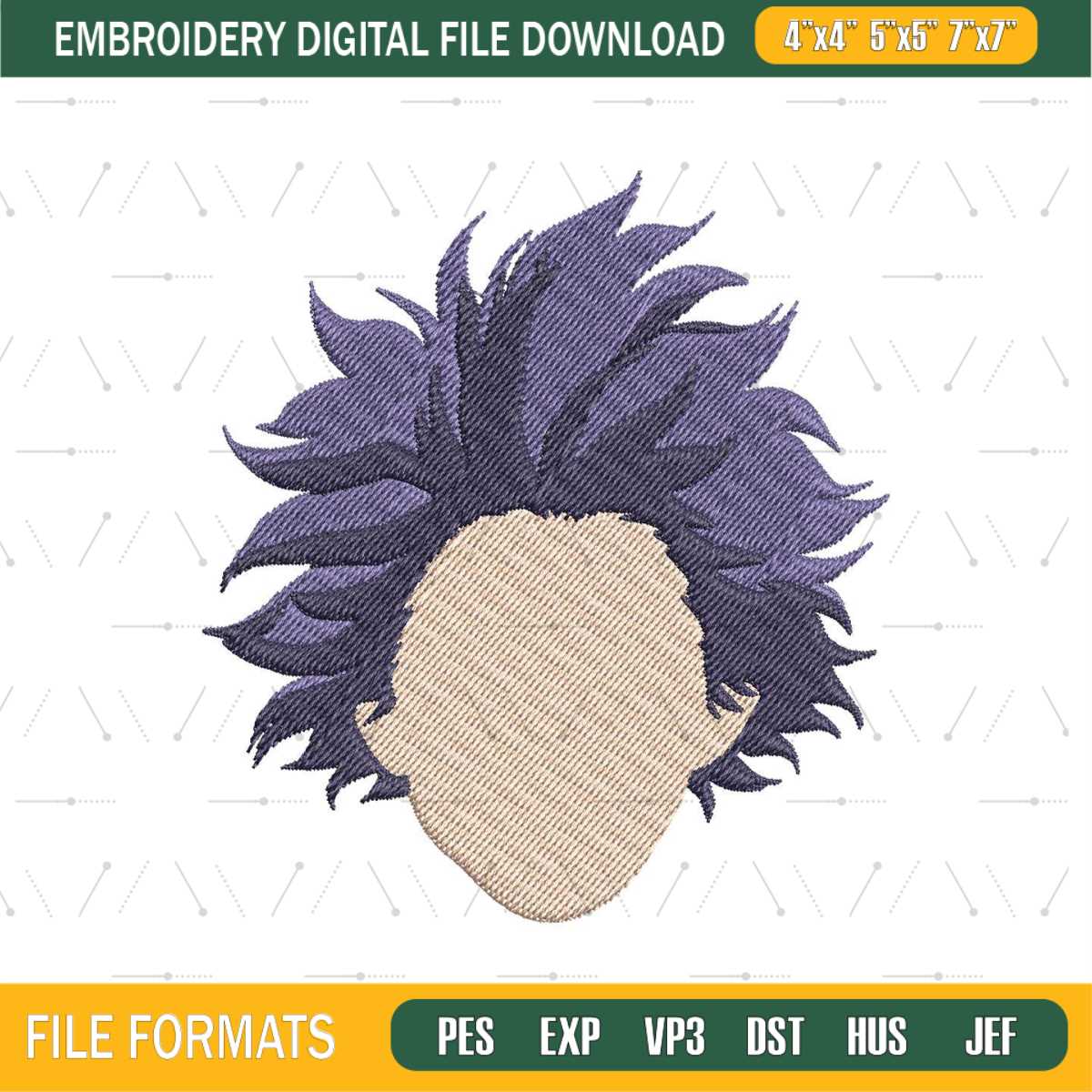 Hitoshi Shinso Anime Embroidery Design png | Inspire Uplift