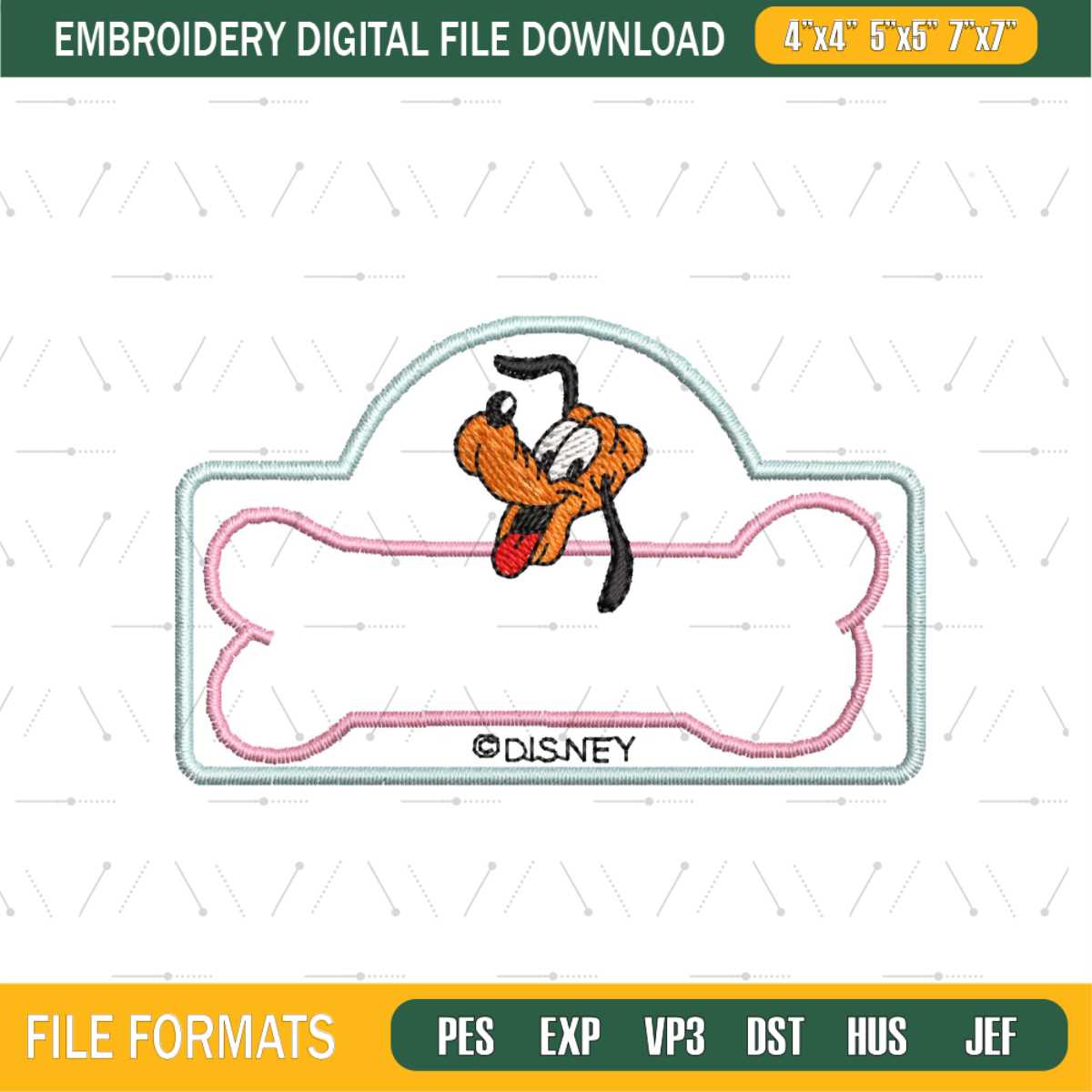 Goofy Embroidery Logo Png | Inspire Uplift