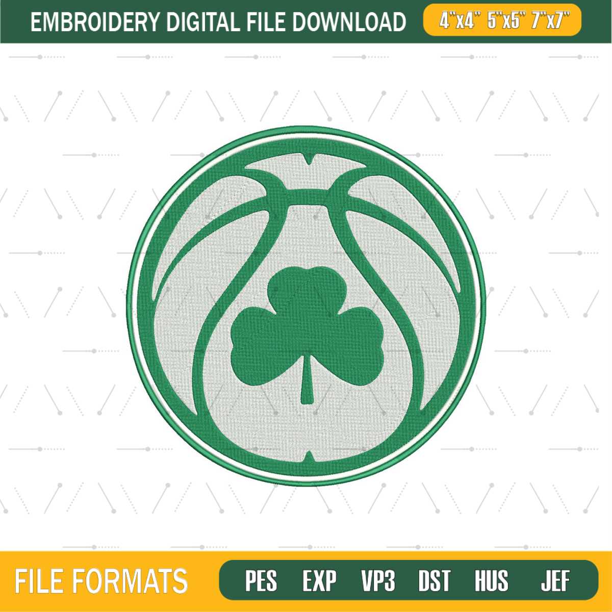 Boston Celtics logo embroidery design, NBA embroidery,Sport - Inspire ...