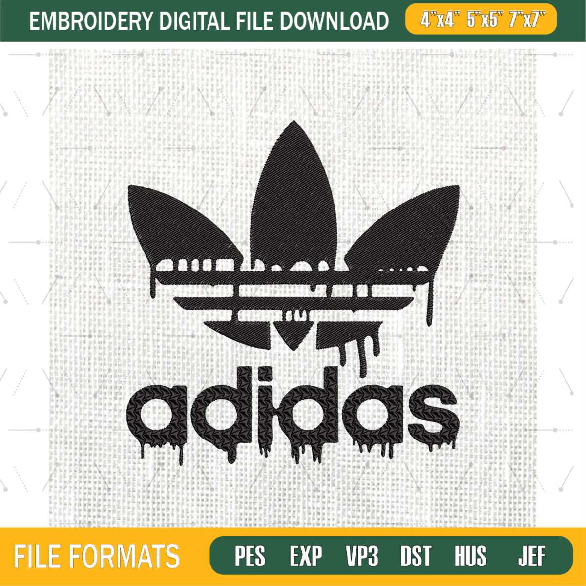 Adidas Logo Embroidery Designs | Inspire Uplift