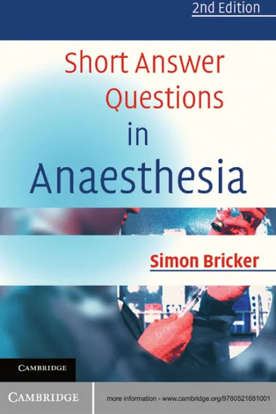 Short-answer Questions and MCQs in Anesthesia and Intensive - Inspire ...