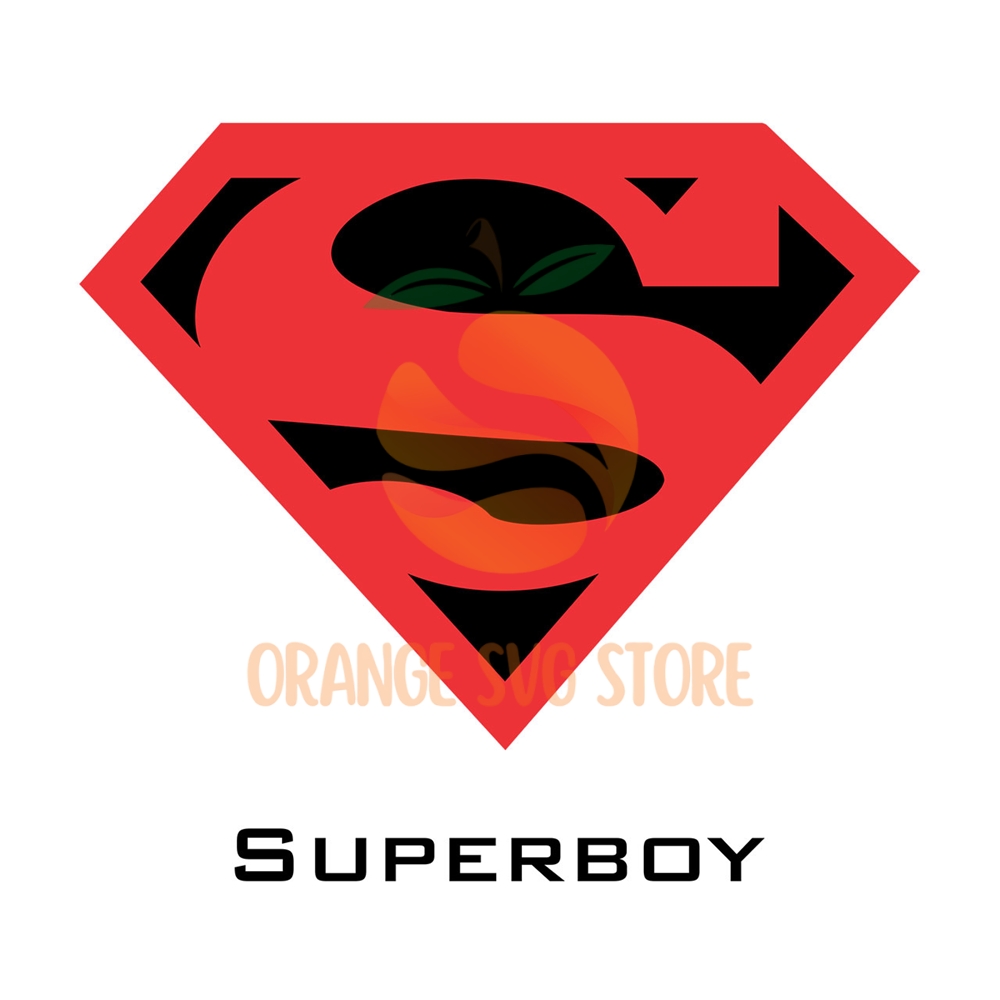 Avengers Superheroes Superboy Logo SVG | Inspire Uplift