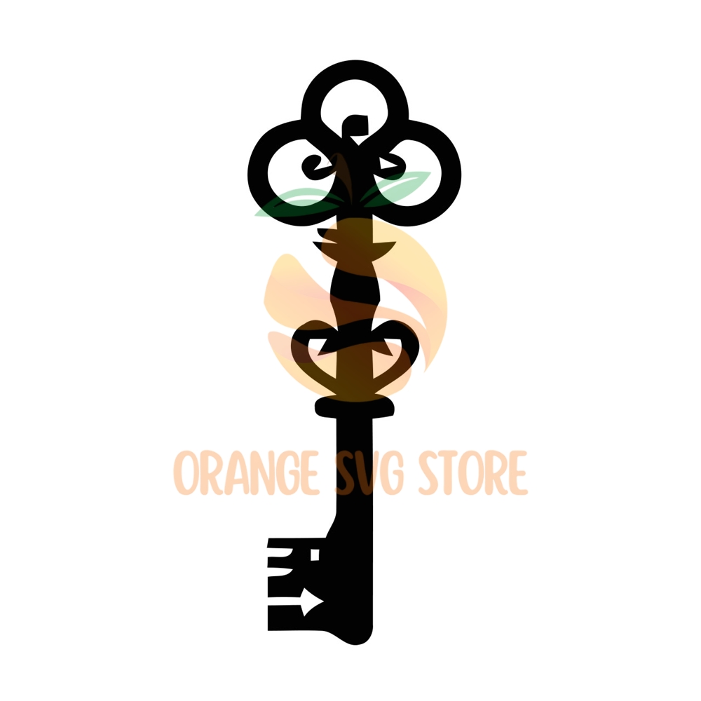 Harry Potter Gringotts Key Silhouette Vector SVG - Inspire Uplift