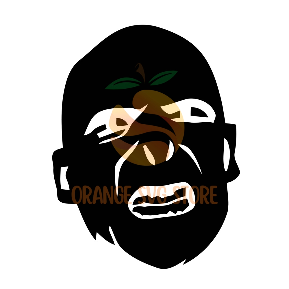 Harry Potter Voldemort Face Silhouette SVG Vector Cut File | Inspire Uplift