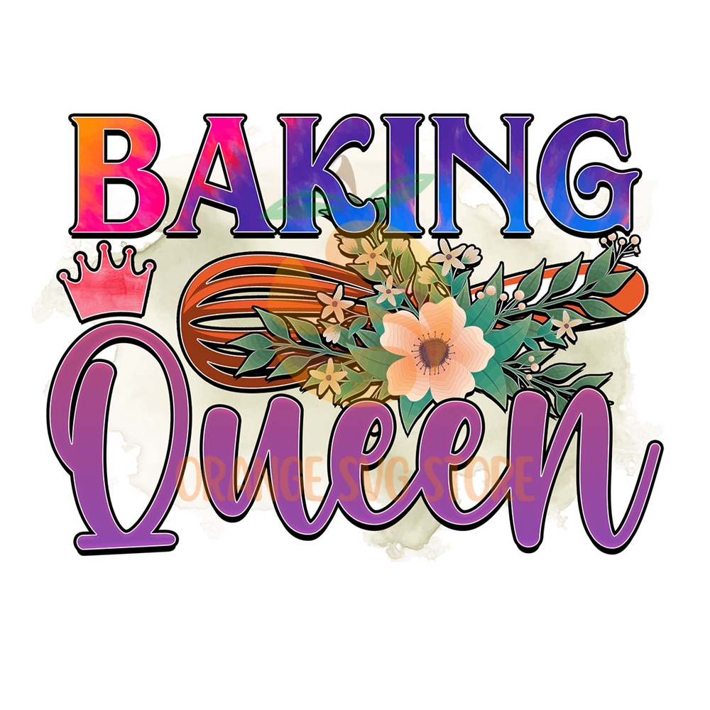 Baking Queen PNG | Inspire Uplift