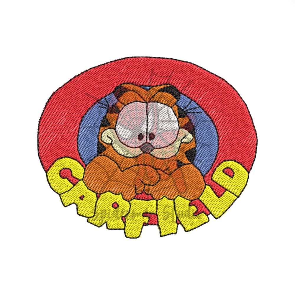 The Garfield Movie Logo Embroidery | Inspire Uplift
