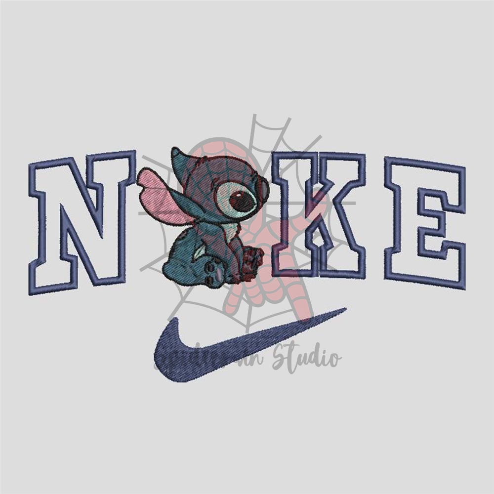 Nike x stitch cute embroidery design, Stitch embroidery,Nike | Inspire ...
