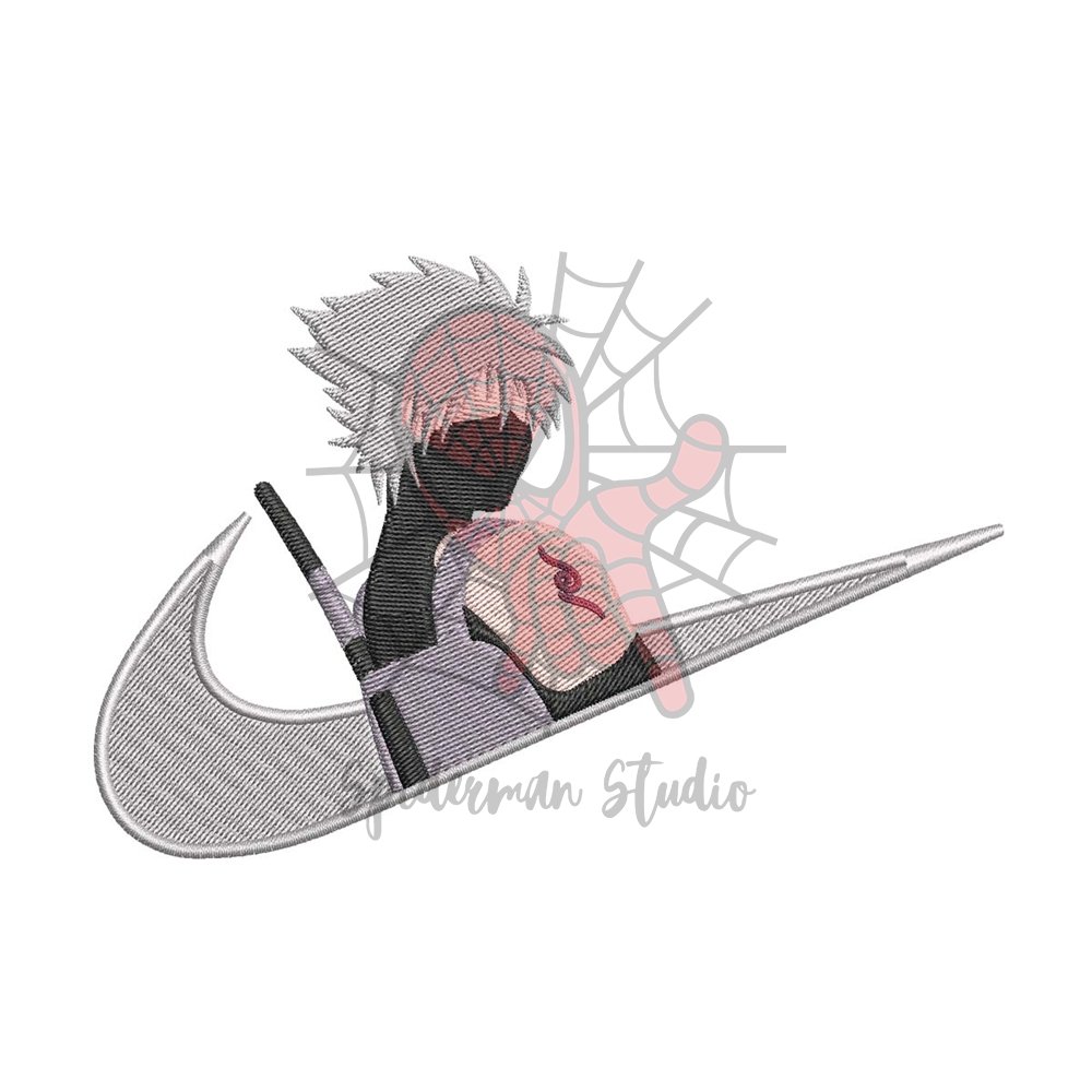 Hatake Kakashi Embroidery Design Png | Inspire Uplift