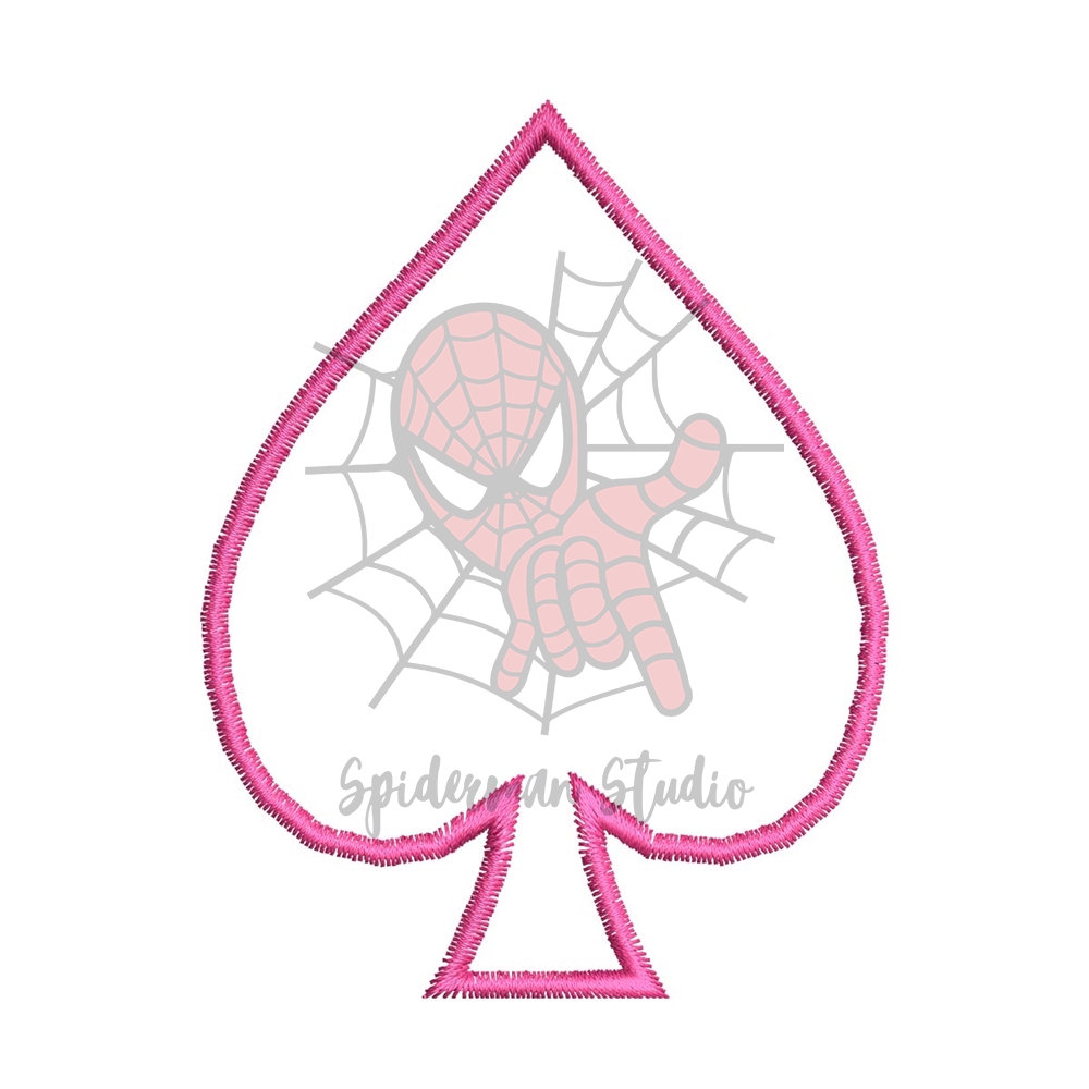 Spade Vector Embroidery Design Png | Inspire Uplift