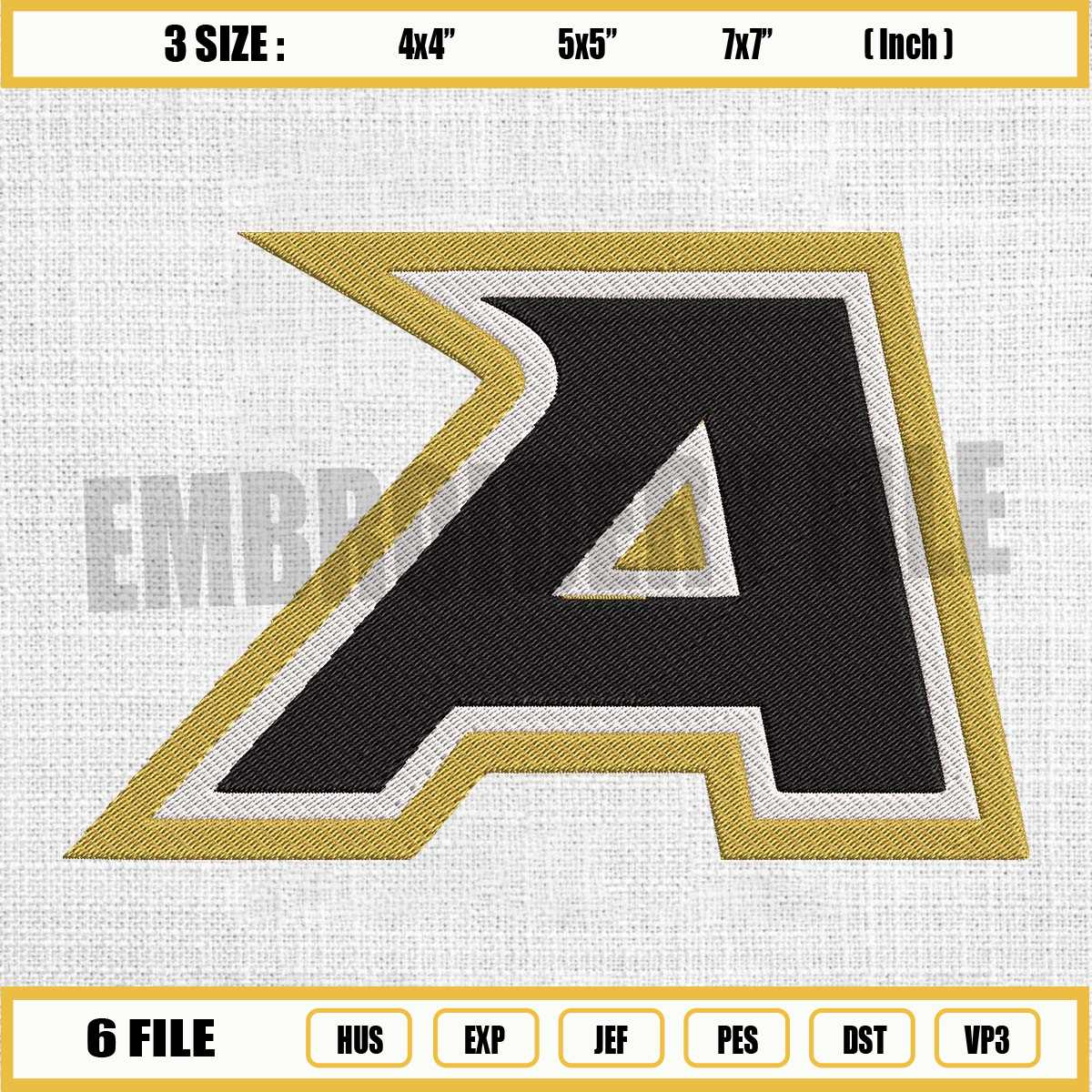 Army Black Knights NCAA Logo Embroidery, NCAA Logo Embroider | Inspire ...