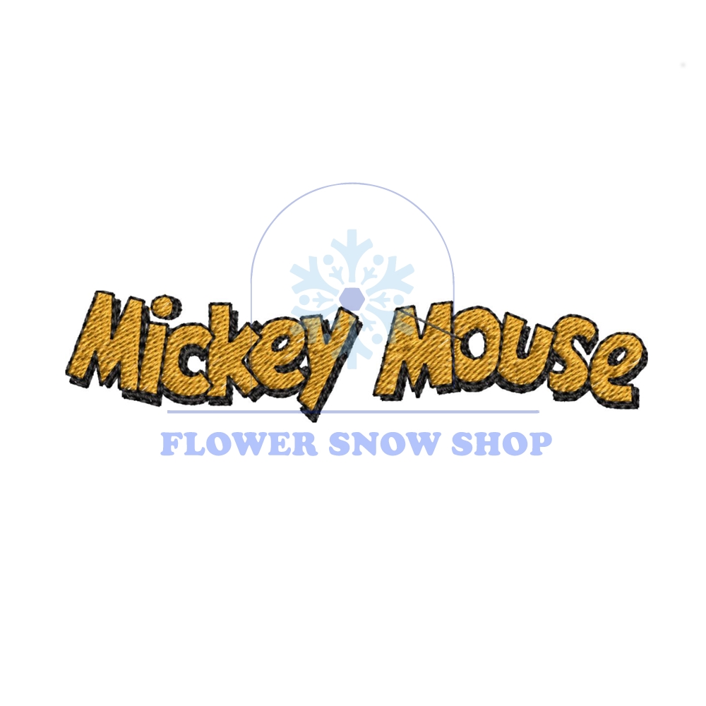 Mickey Mouse Embroidery Logo Png | Inspire Uplift