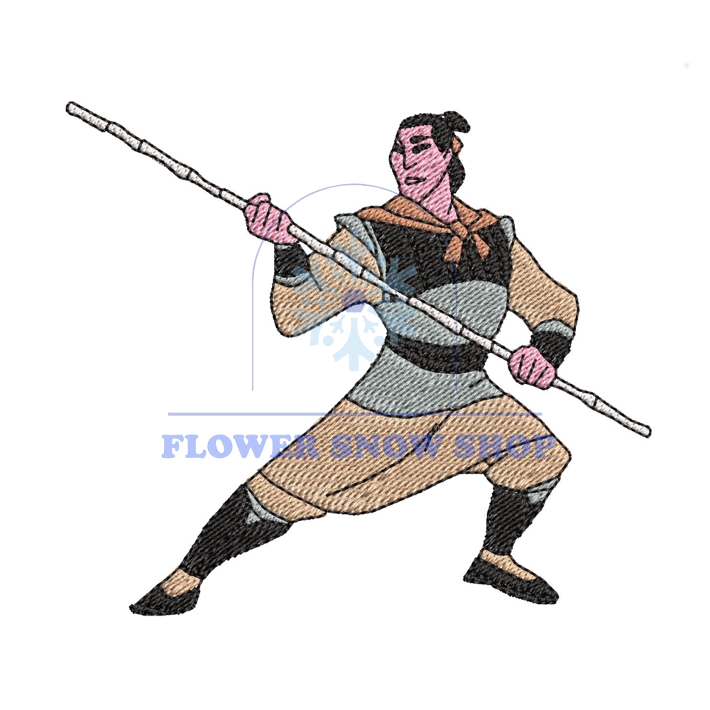 Disney General Li Shang Embroidery | Inspire Uplift