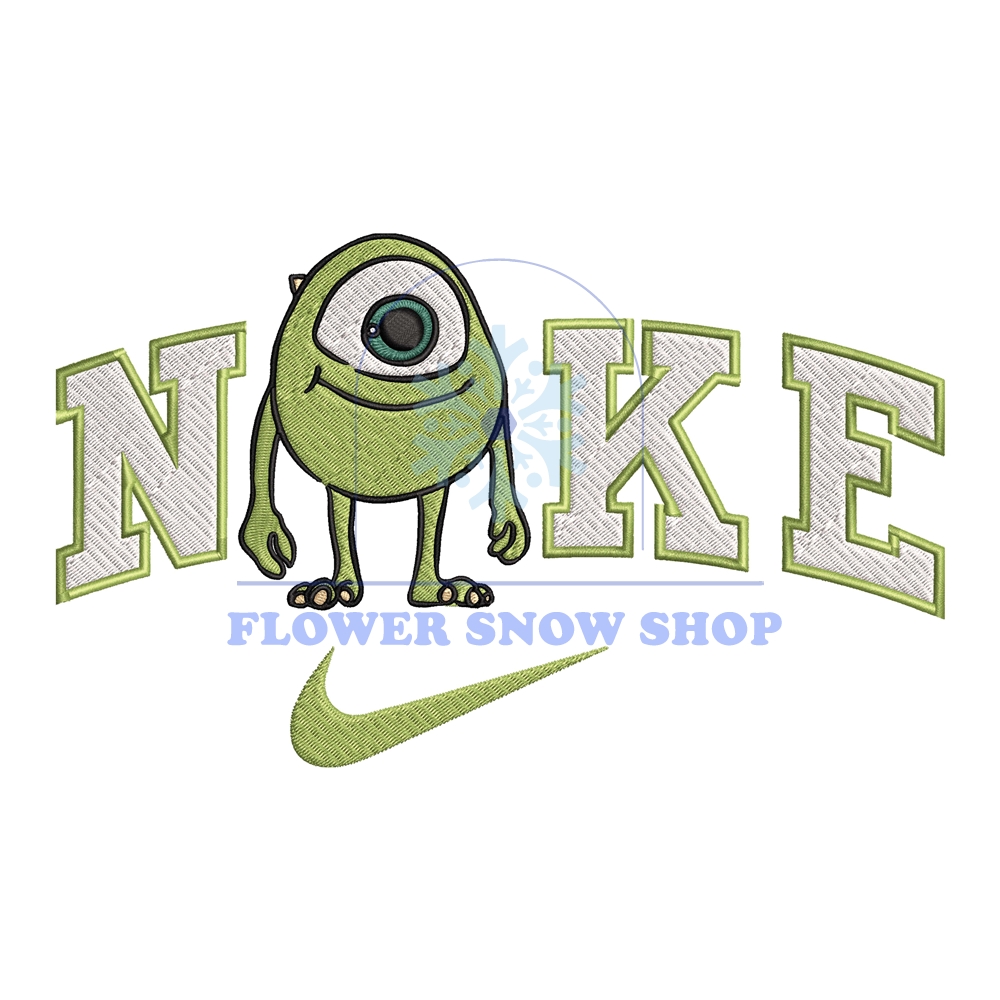 Nike X Mike Embroidery Design Png | Inspire Uplift