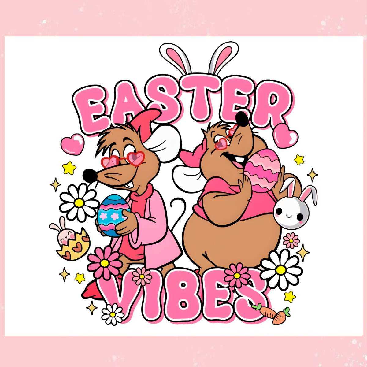 Easter Vibes Cinderella Jaq And Gus Gus ,Trending, Mothers d | Inspire ...