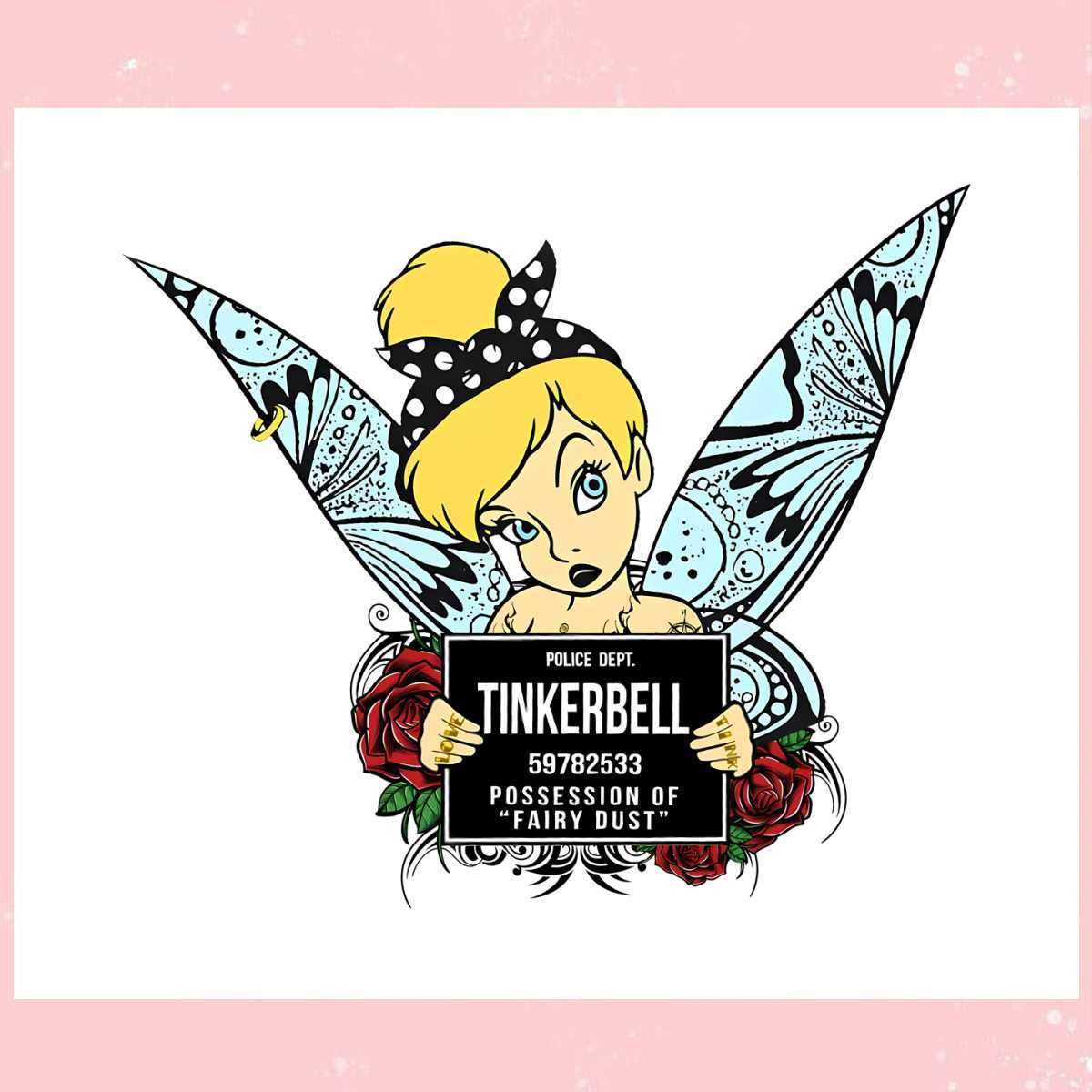 Tinkerbell Gothic Girl Possession Of Fairy Dust ,Trending, M | Inspire ...