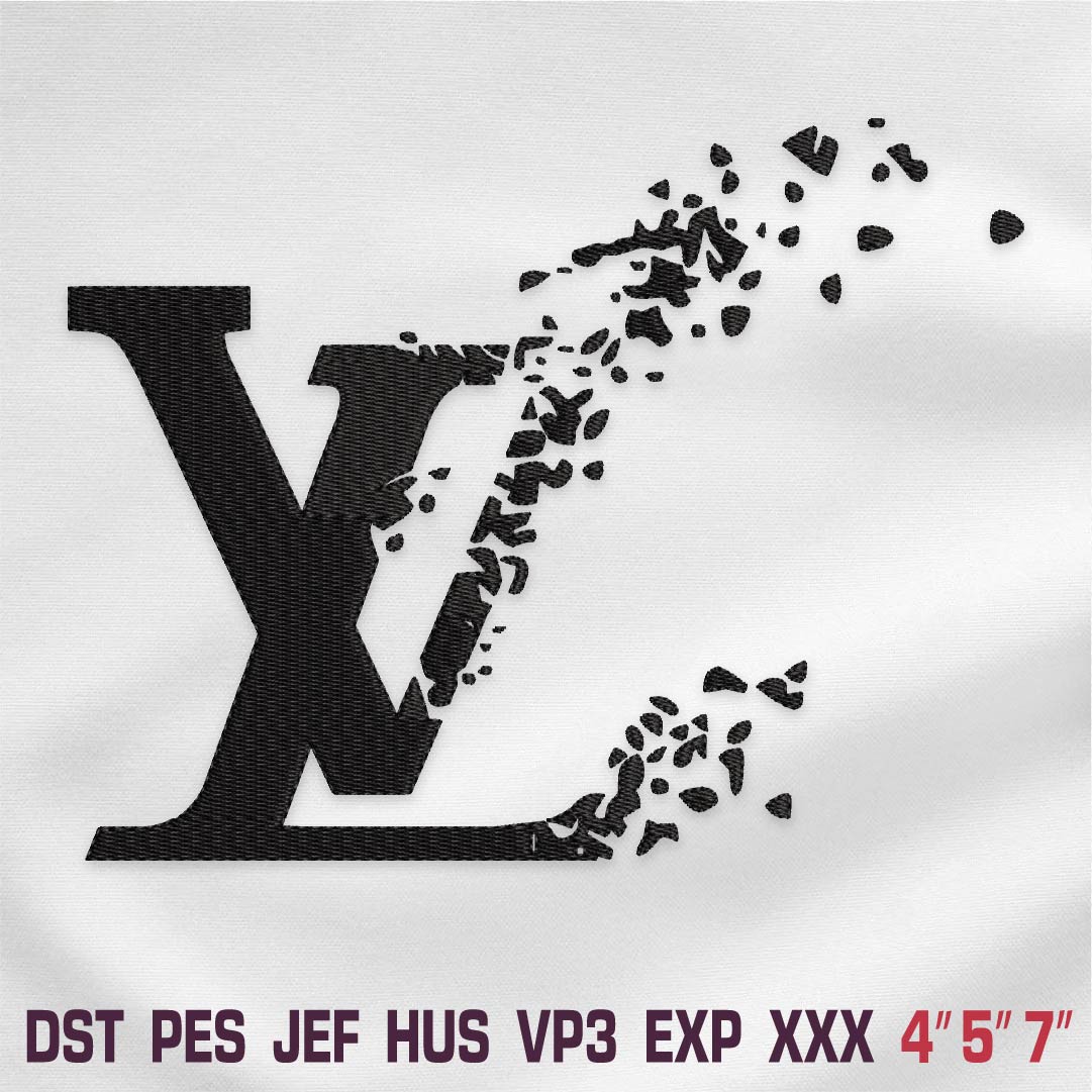 Lv Embroidery Design, Louis Vuitton Embroidery Design | Inspire Uplift